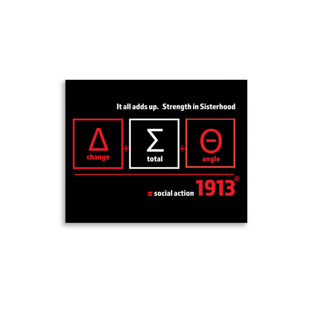 DST "It All Adds Up" Museum-Quality Poster – A&W Greek Shop