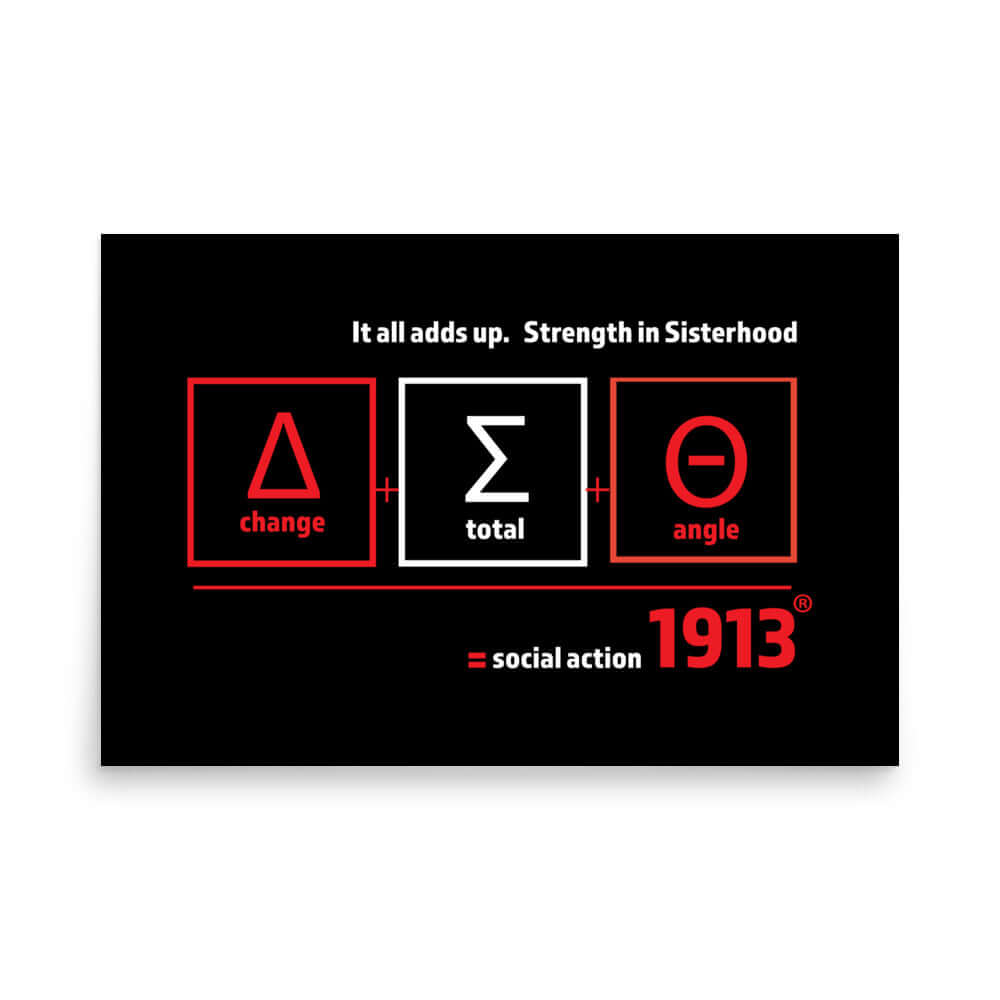 DST "It All Adds Up" Museum-Quality Poster – A&W Greek Shop